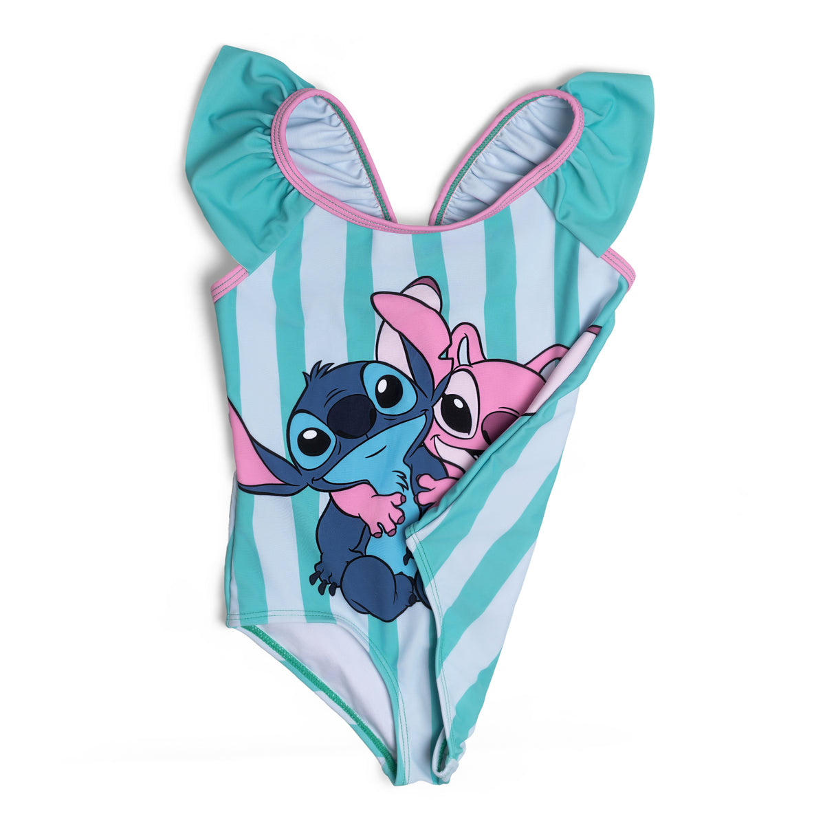 Disney Lilo and Stitch Angel Girls Kids Swimsuit Swimming Costume Swim ...